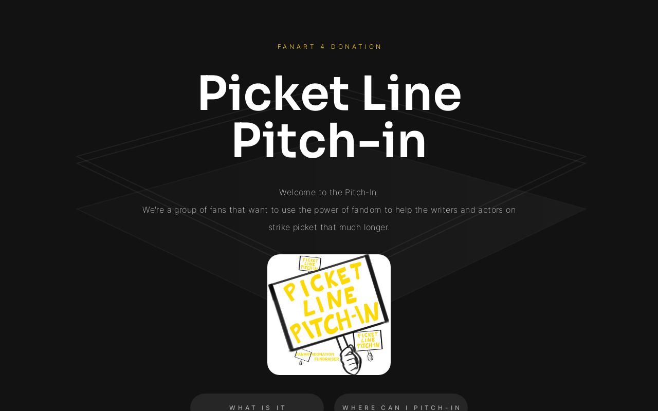 Picket Line Pitch-In